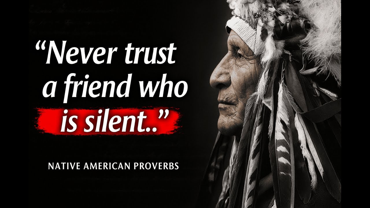 10 Powerful Native American Proverbs That Will Change Your Life - YouTube