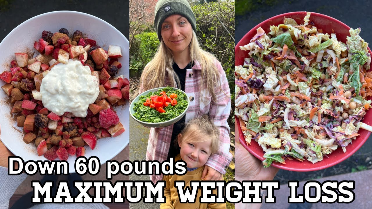 WHAT I EAT IN A DAY | Down 60 Pounds | Starch Solution - YouTube