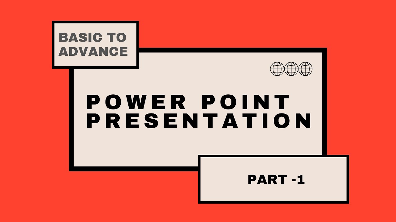 PART-1 || Basic to advance power point || #mspowerpoint || #msofficeskills ||#msword_excel ...