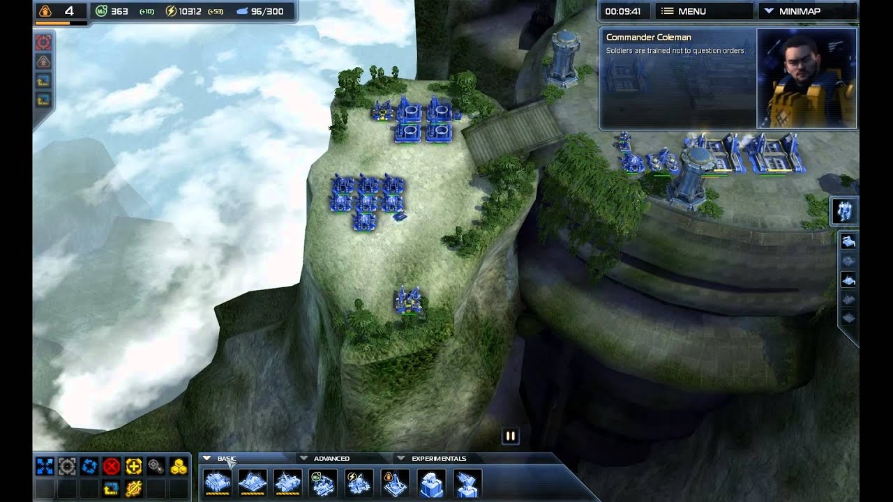 Titans of Industry - UEF Mission 4 - SupCom 2 Hard Walkthrough - YouTube