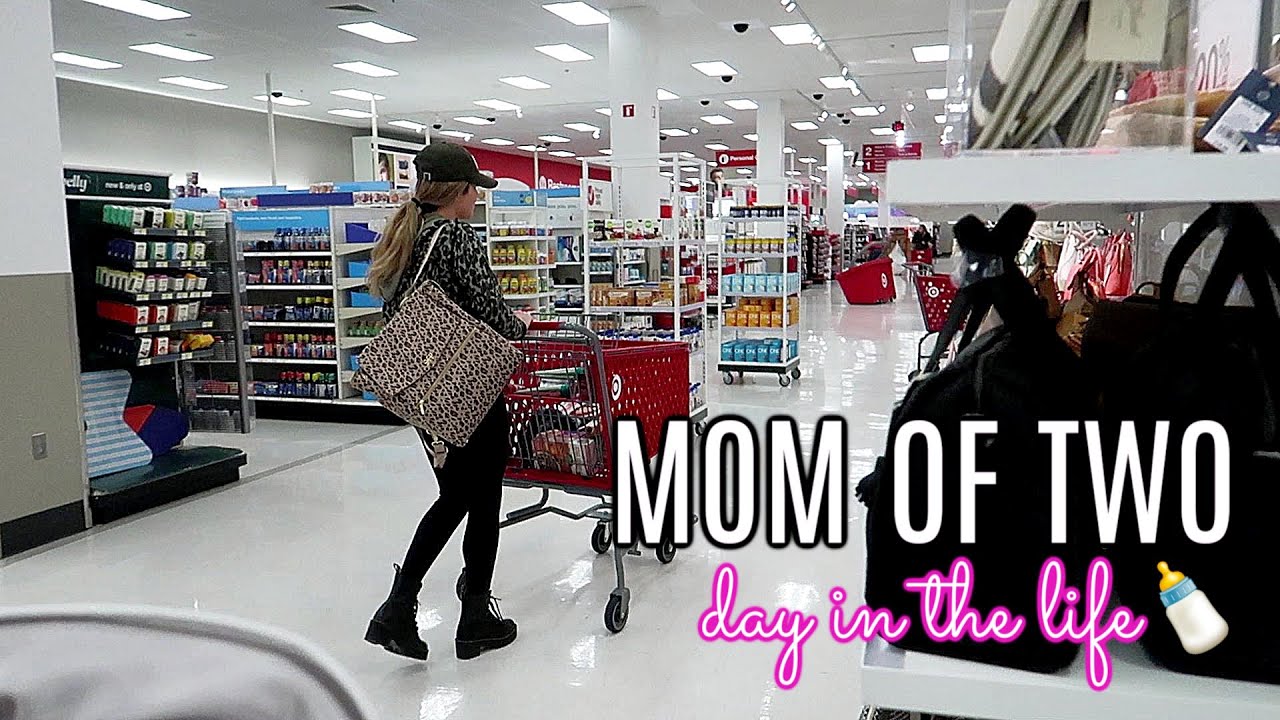 DAY IN MY LIFE | Running Errands, Grocery Haul + What's in my Diaper ...