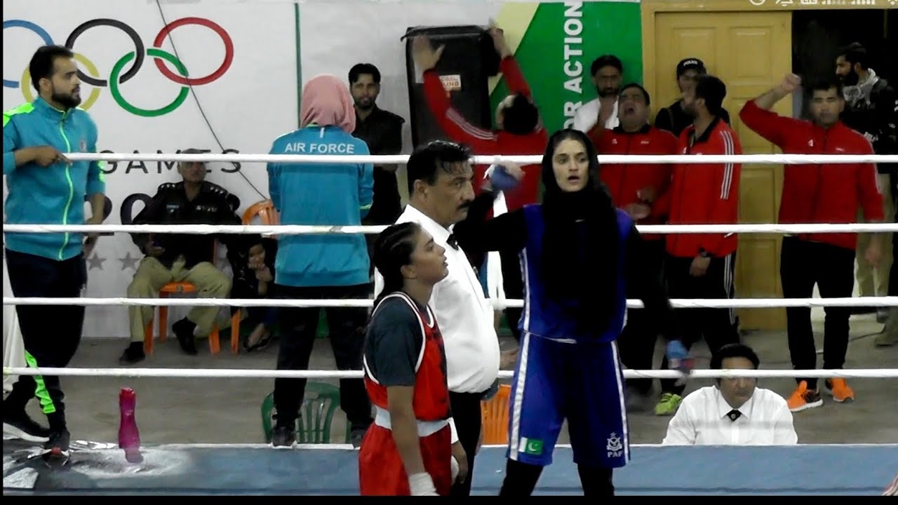 34rd National Game Quetta Bushra Pak AirForce Vs Sehar Pak Army Boxing ...