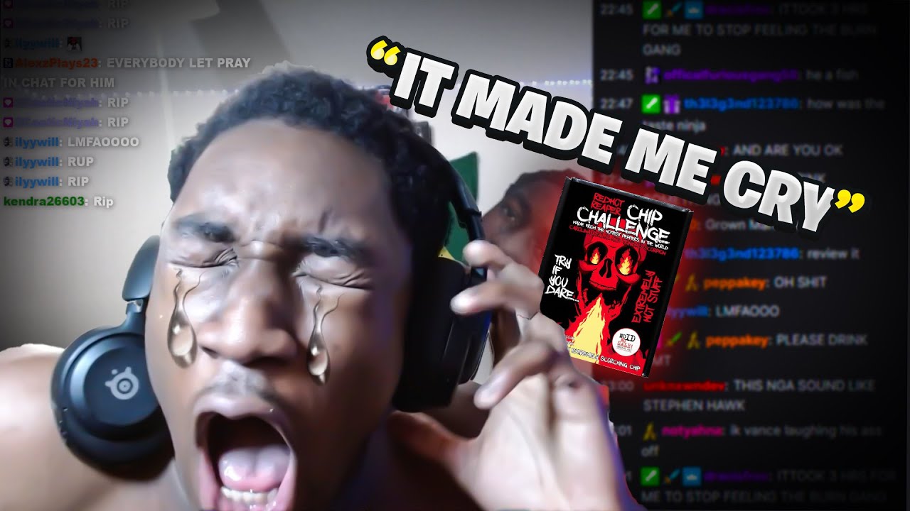I Tried The Spiciest CHIP and REGRETTED it! 😭 - YouTube