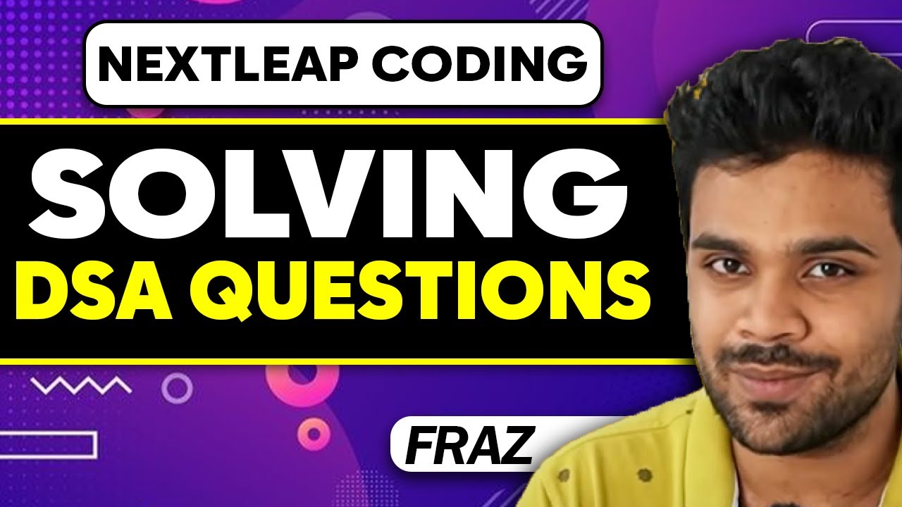 Solving Dsa Questions Youtube 