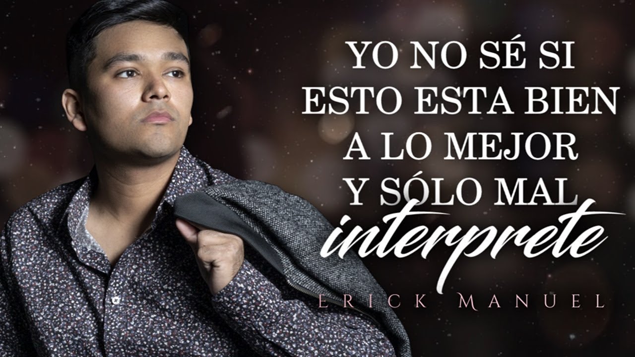 (LETRA) ¨PRÓXIMAMENTE¨ - Erick Manuel (Lyric Video) - YouTube