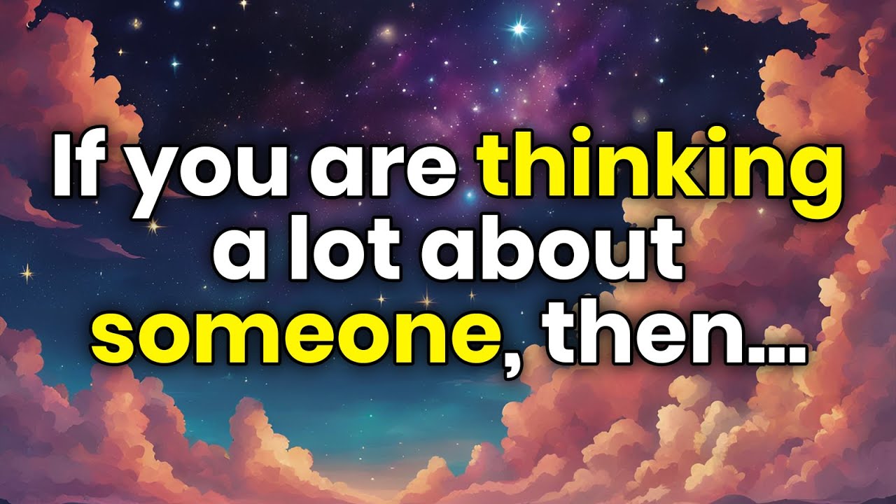 If You Are Thinking About Someone a Lot Then... | Psychology Facts ...