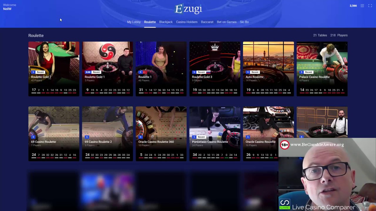Ezugi Live Roulette Review - YouTube