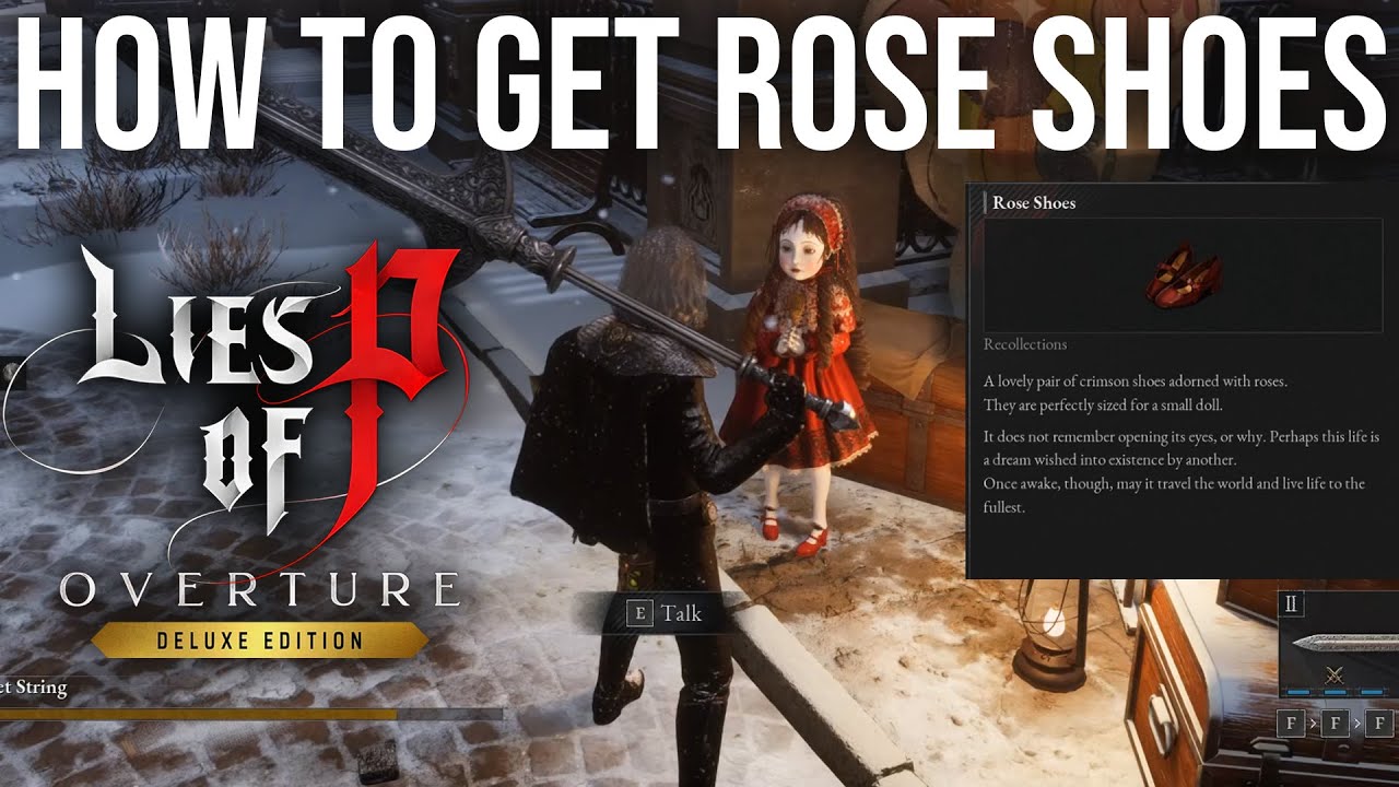 How to Get Rosaura Shoes Side Quest (Rose Shoes) - Lies of P: Overture ...