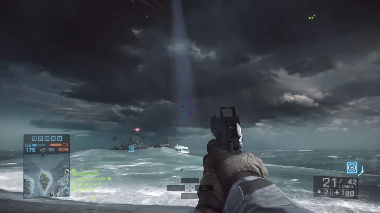 easter Egg Megalodon tormenta paracel bf4 PS4 narrado - YouTube