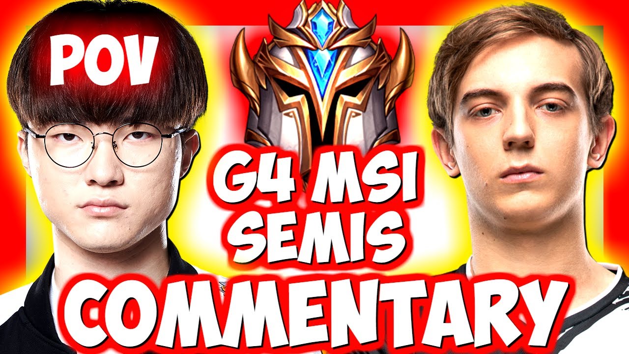 【CHALLENGER COMMENTARY】FAKER VS CAPS【MSI FINAL 2019】GODS OF MIDLANE ...
