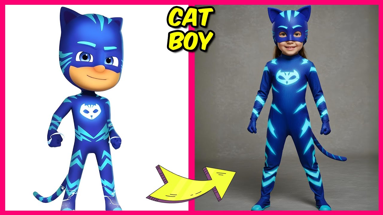 PJ Masks 🦸‍♂️ Gender Swap Edition! | Catboy, Owlette & Gekko 🍿 Favorite ...