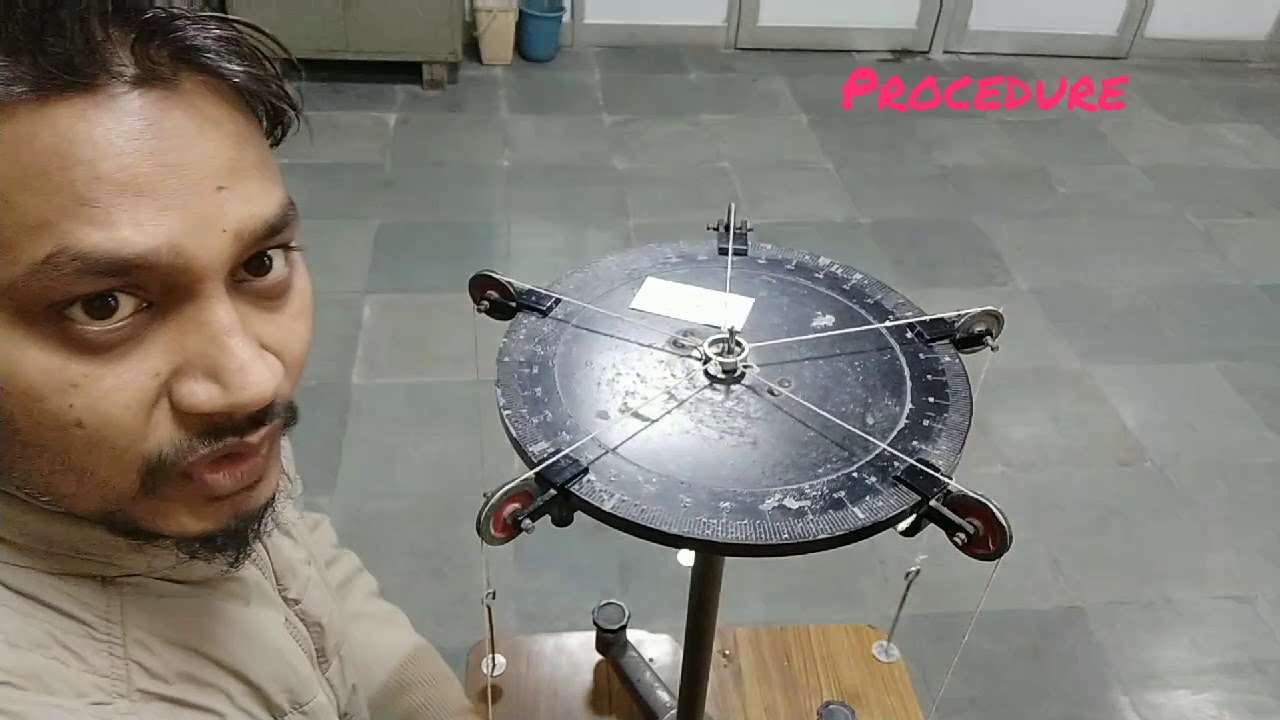 A.Mechanics Practical no.2:- Polygon Law of Forces - YouTube