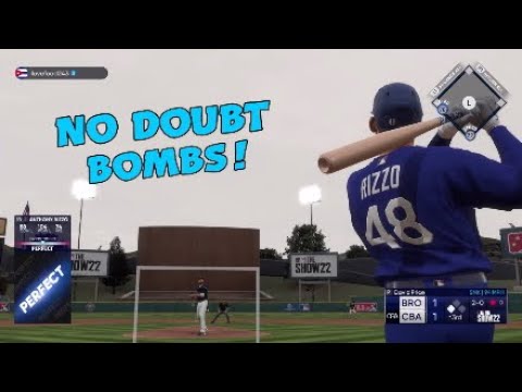 3 MINUTES OF NO DOUBT HOME RUNS IN MLB THE SHOW 22! - YouTube