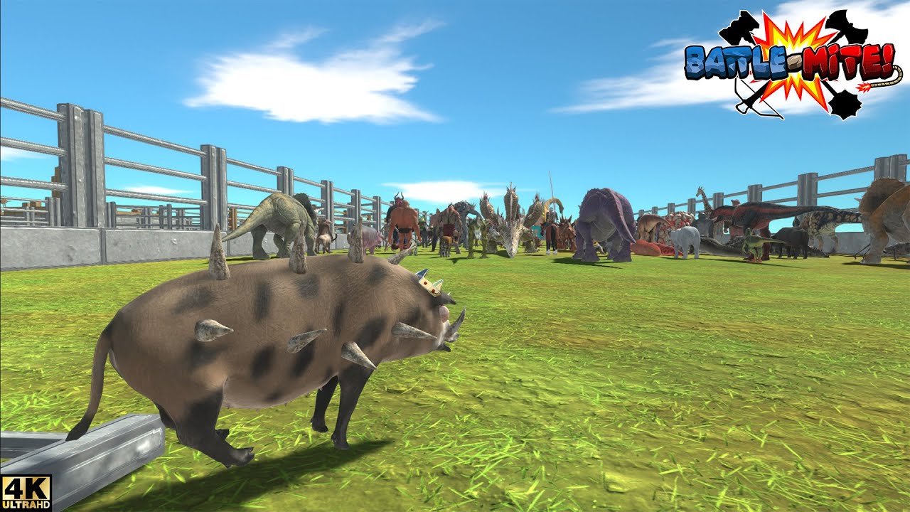 RUN from SPIKY PIG | RUN TO SAFETY | ANIMAL REVOLT BATTLE SIMULATOR ...