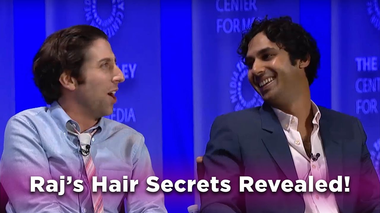 The Big Bang Theory - Raj's Hair Secrets Revealed! - YouTube