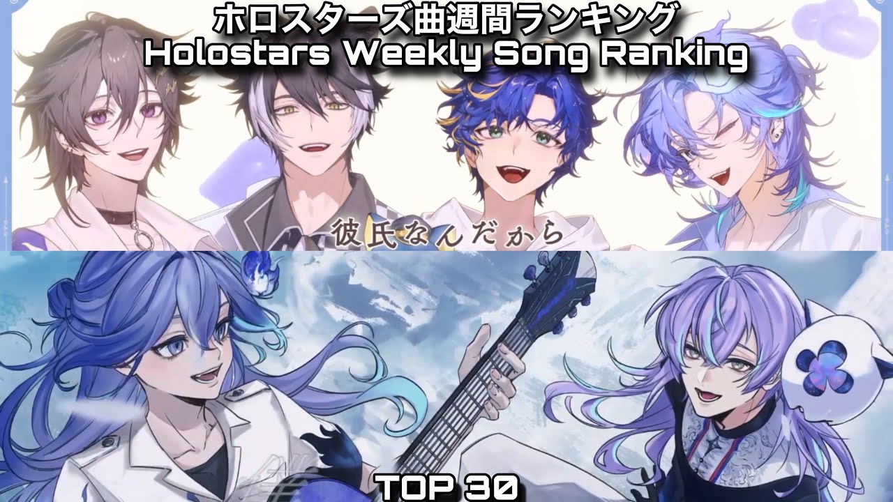 2025/2/14–2025/2/20 ホロスターズ曲週間ランキング・Holostars Weekly Song Ranking - YouTube