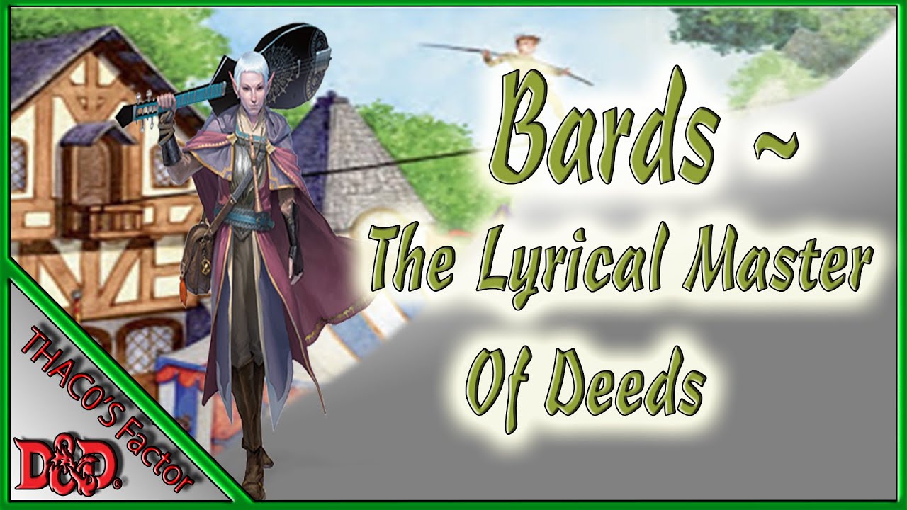 5E D&D Bard up to 2nd Level| Review - YouTube