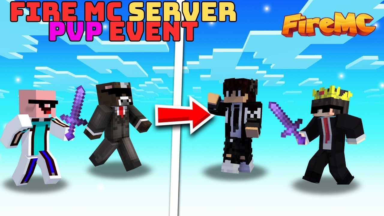 PVP EVENT DEADLIEST FIRE MC SERVER #firemc @PSD1 - YouTube