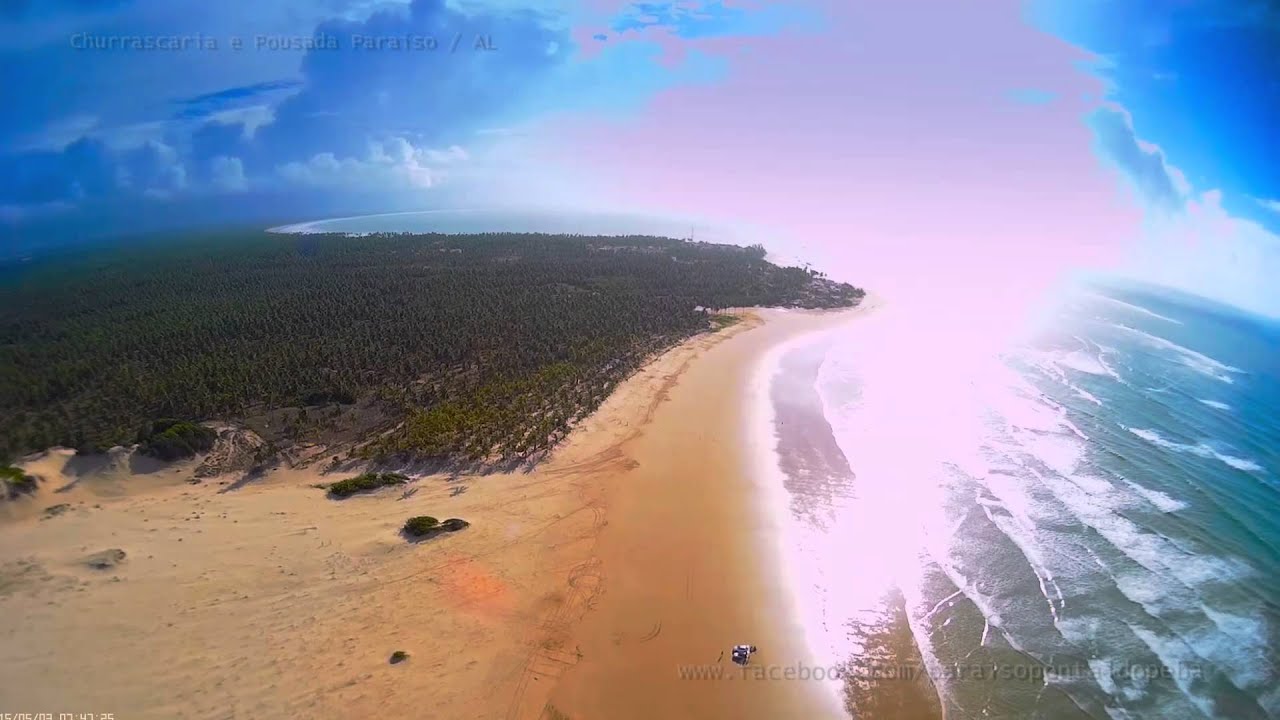 Paraiso - Praia Pontal do Peba, Piaçabuçu, Alagoas FullHD - YouTube
