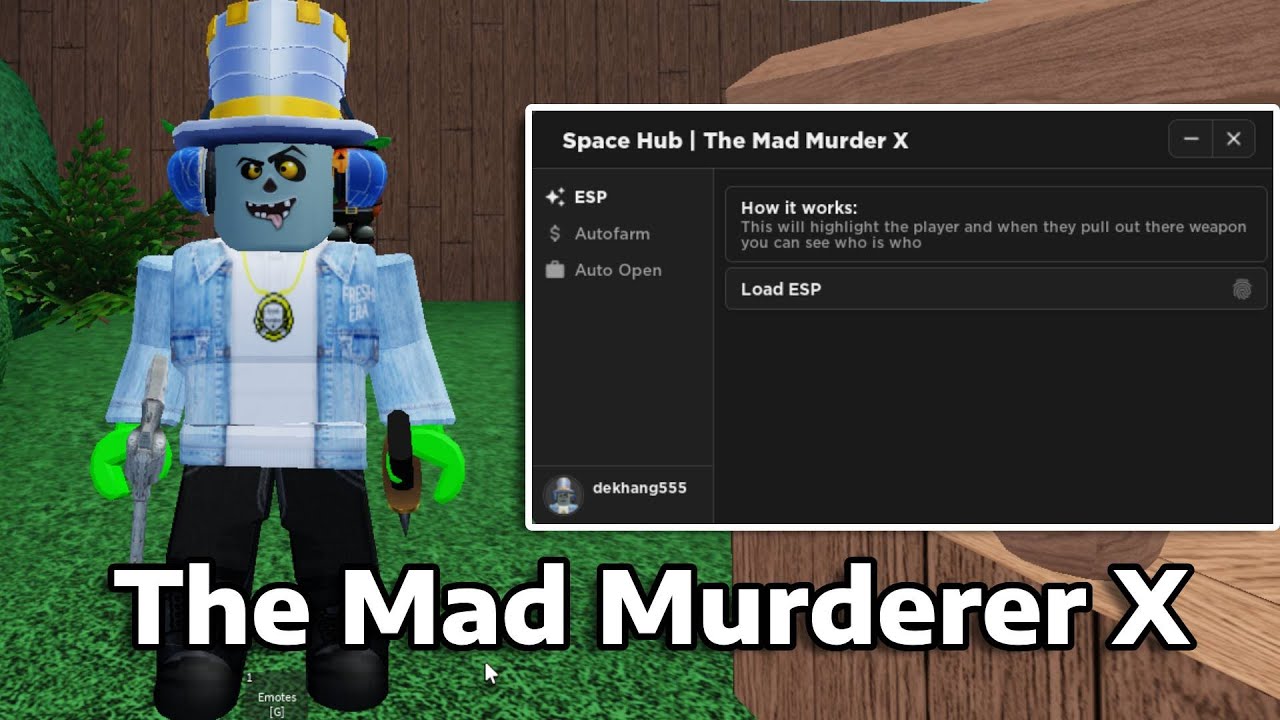 [ROBLOX] The Mad Murderer X Script - Autofarm, Esp (PASTEBIN 2023 ...