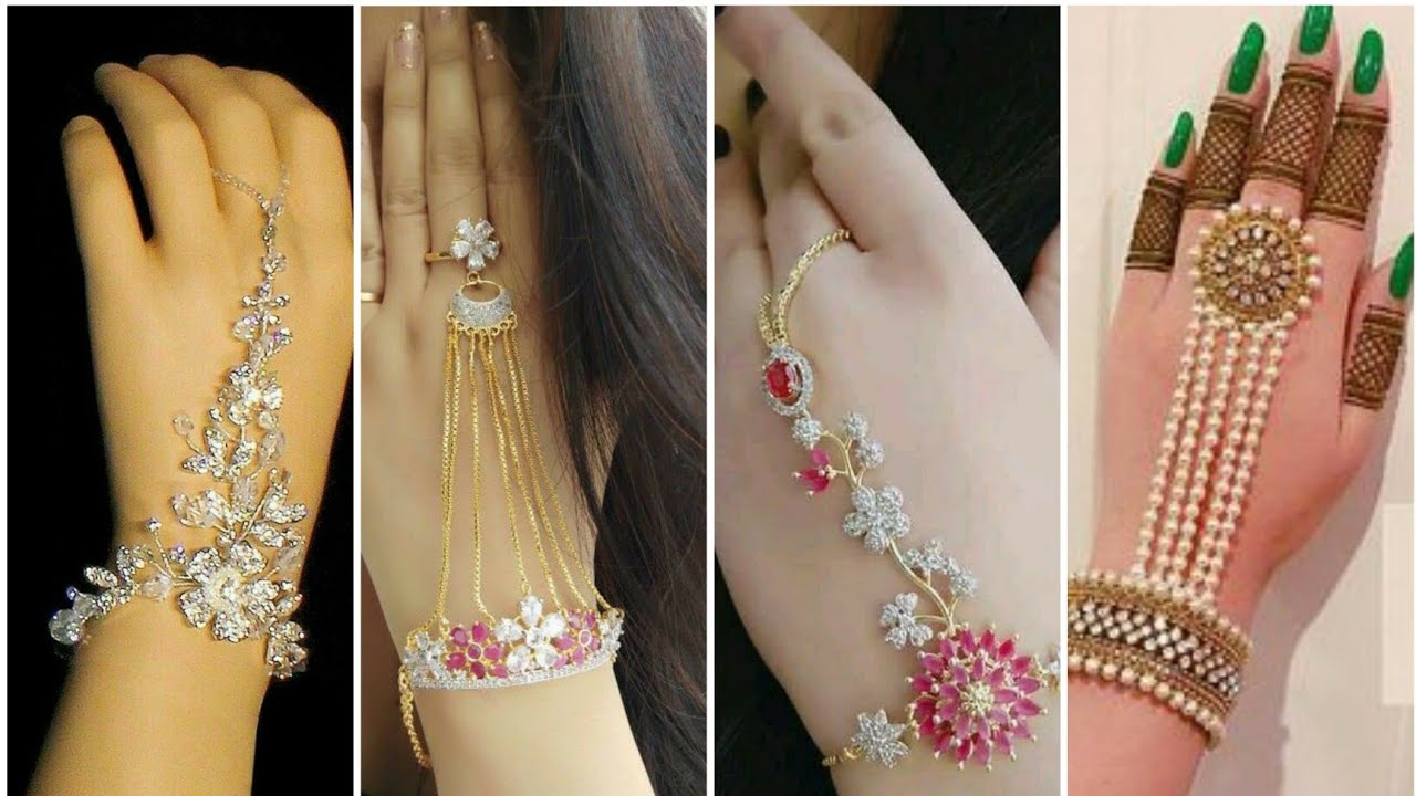 Hand bracelet latest beautiful stylish and simple different hand ...