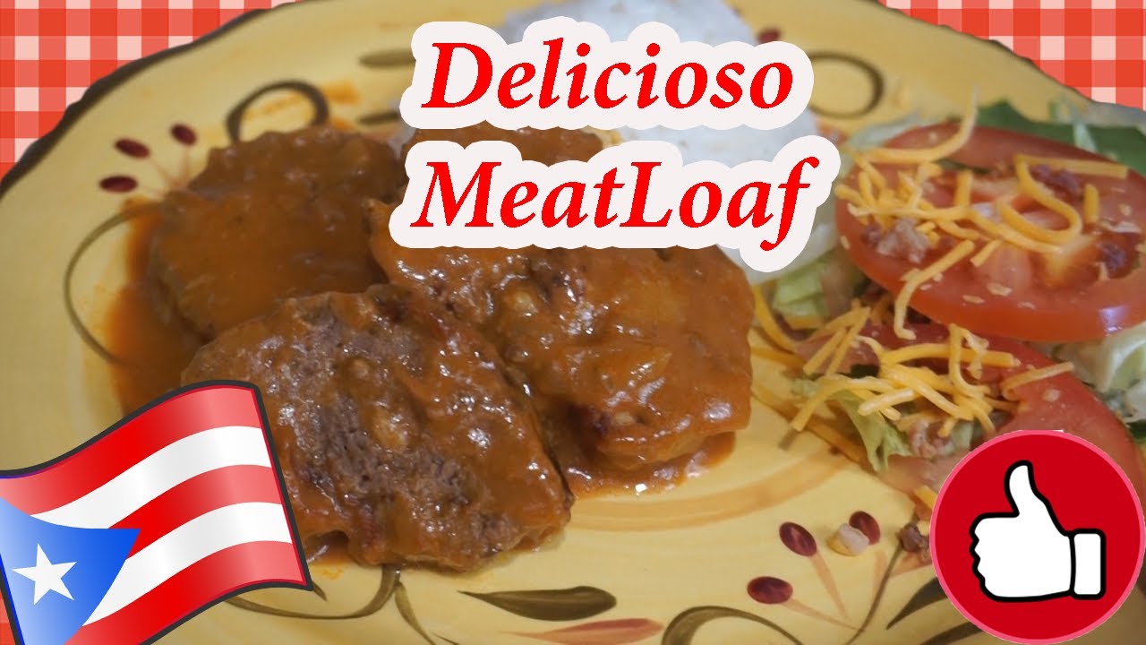 Pastel de Carne meatloaf/ Receta rica y fácil* - YouTube