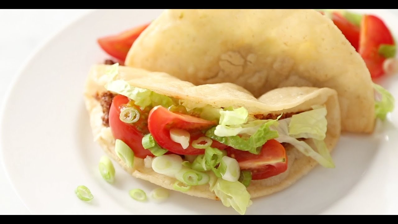 Sarah's Crispy Beef Tacos | Everyday Food with Sarah Carey - YouTube