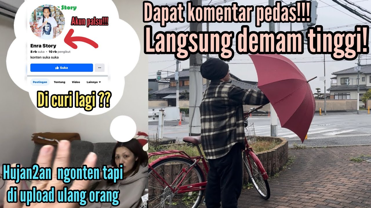 istri jepang heran suami indonesia demam tinggi tapi keluar rumah hujan ...