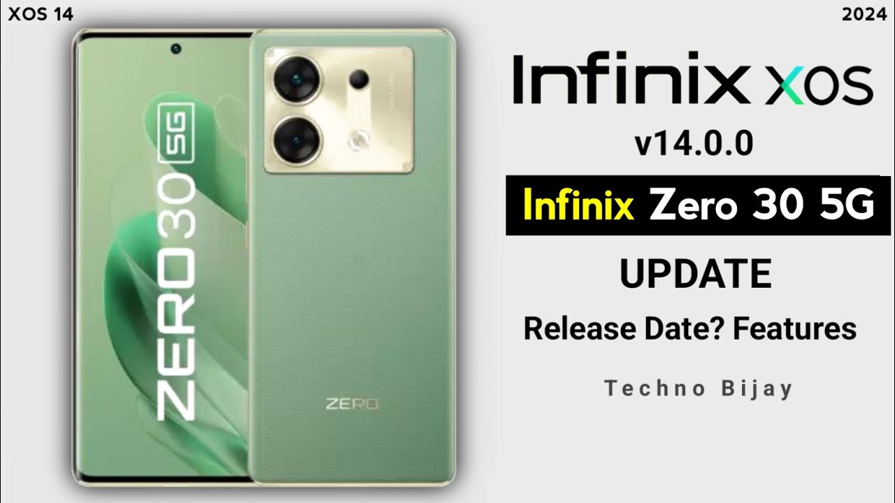 Infinix Zero 30 5G XOS 14 Android 14 Update Date🔥 - YouTube