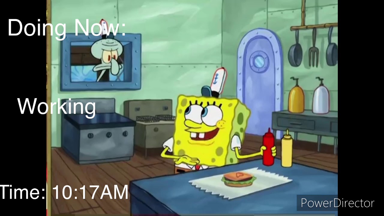 Entire (including Work) Day with Squidward - YouTube