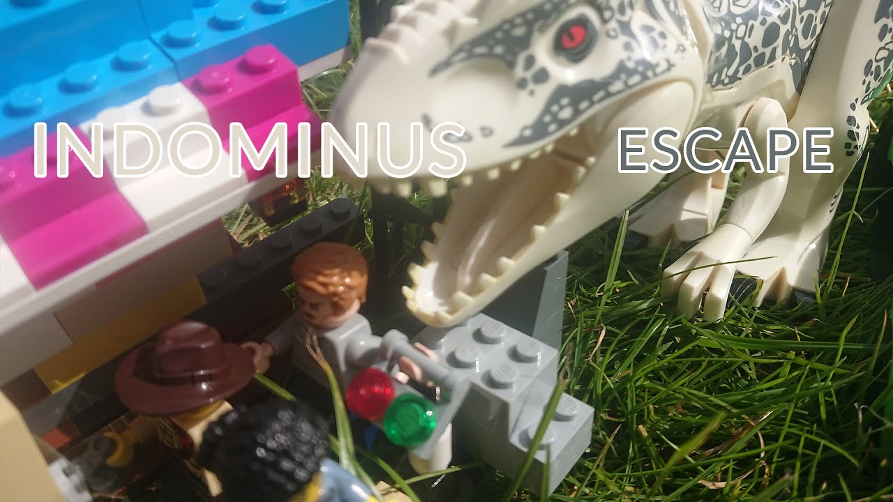 Escape Indominus Rex [jurassic world] - YouTube