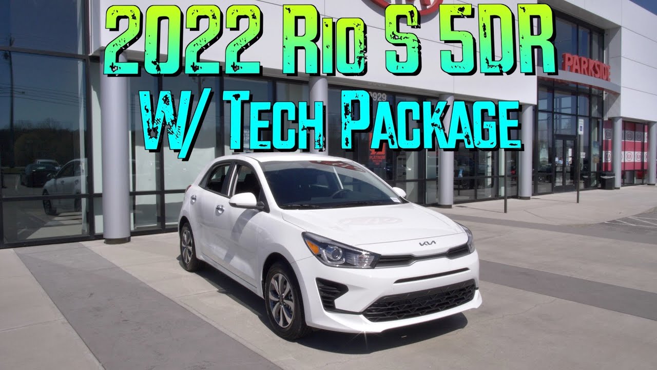 2022 Kia Rio S 5DR w/ Technology Package Overview & Features - YouTube