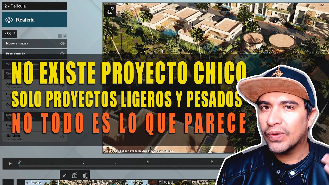PROYECTOS PESADOS VS PROYECTOS LIGEROS PARA RENDER Y MODELADO 3D LUMION Y D5 RENDER 2023 - YouTube