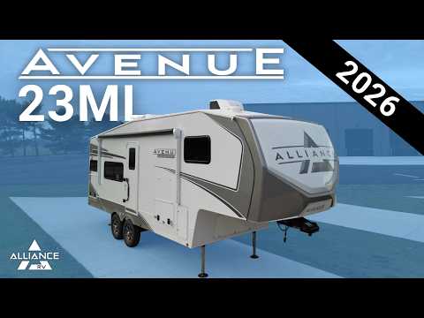 2026 Avenue 23ML Tour: Luxury Fifth Wheel | Rear Kitchen | Olympic Queen Bed