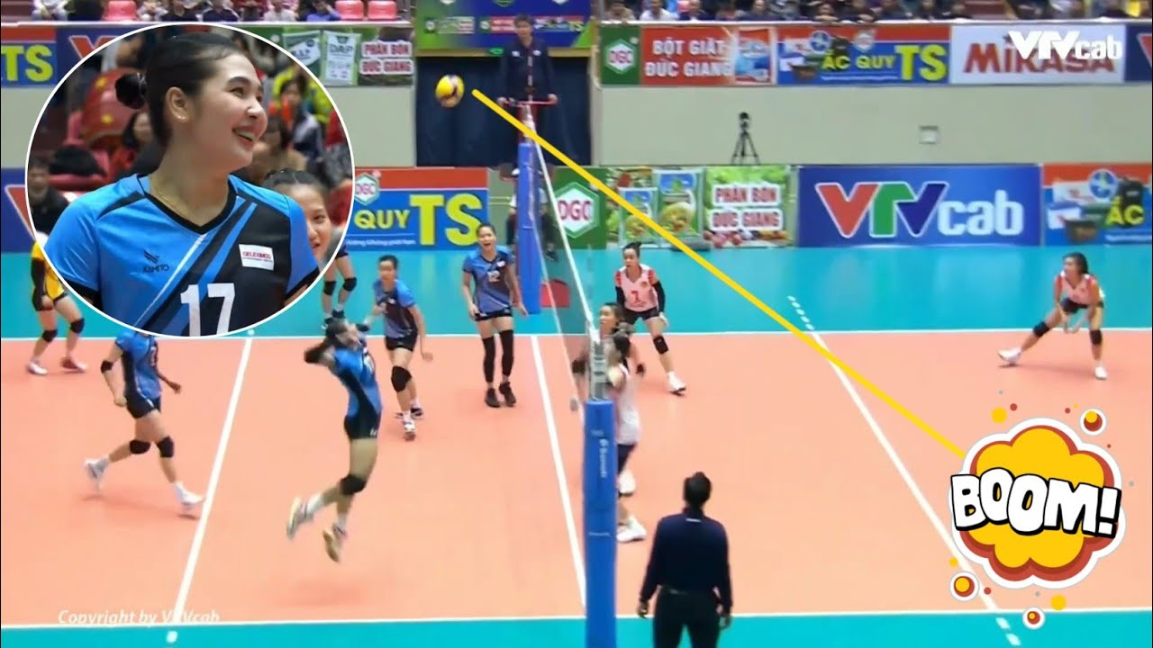 ศศิภาพร จันทวิสูตร Geleximco vs. KBBN วอลเลย์บอลหญิงชิงแชมป์เวียดนาม ...