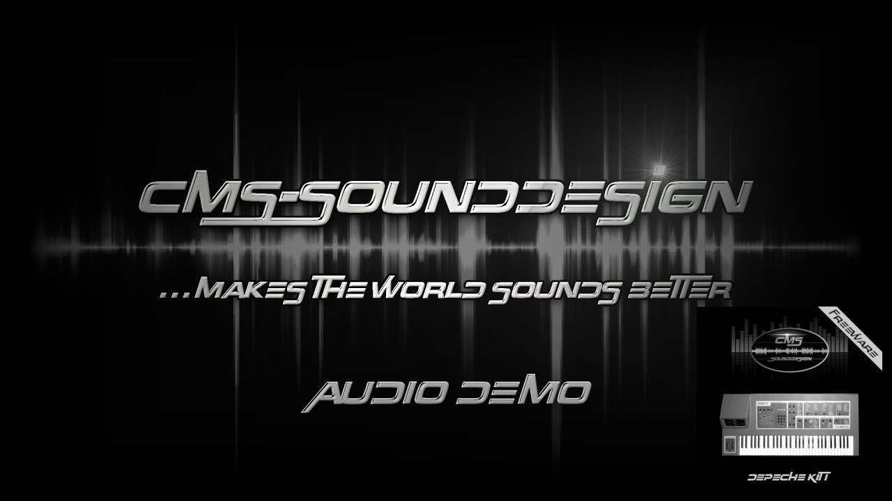 CMS-Sounddesign - CMS Depeche Kit 1 Freeware - Audio Demo - YouTube