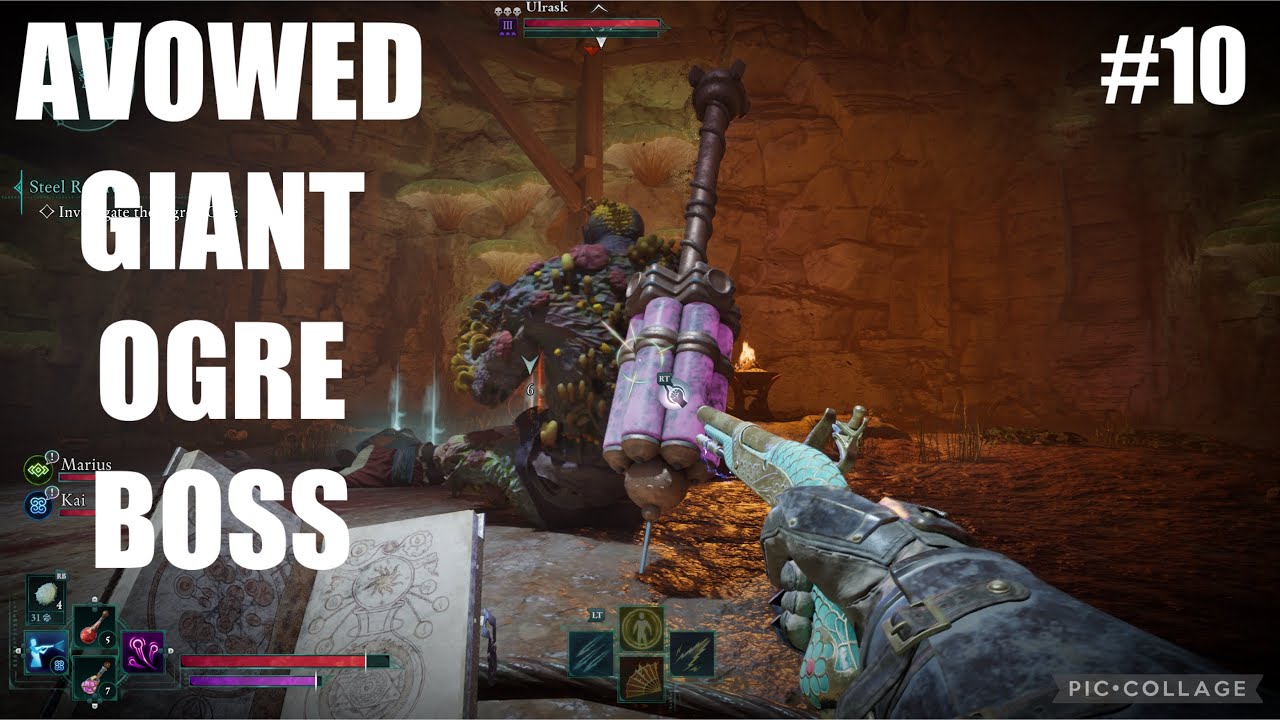 Avowed Huge Ogre Boss & Monster Trainer Full Gameplay Walkthrough Part ...