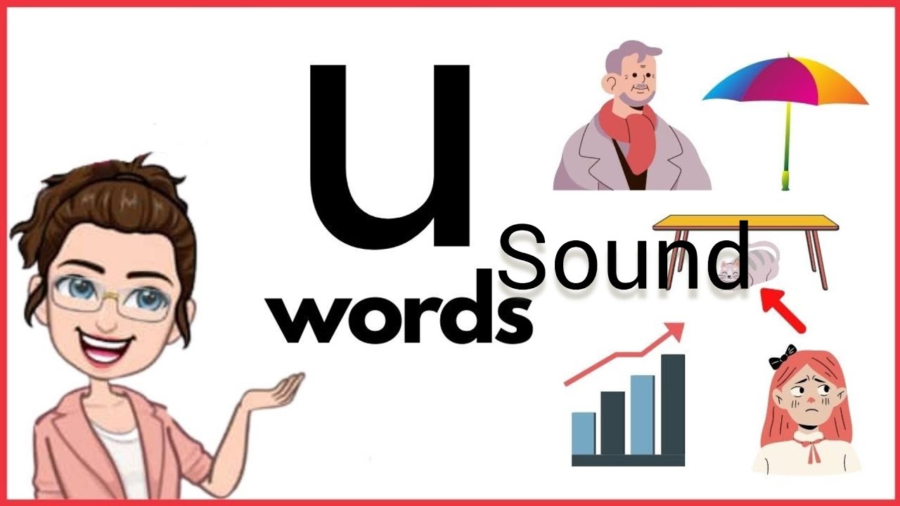 u sound words for kids,three letter words,phonics,u sound words for UKG ...