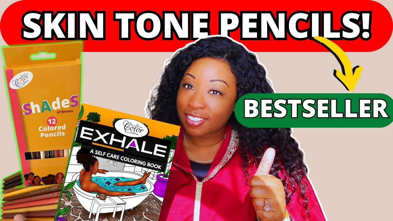Latoya Nicole’s SKIN TONE COLORED PENCILS For Coloring Books Online🎨 ...