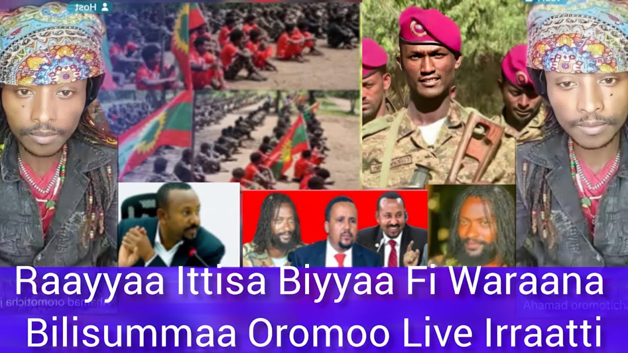Raayyaa Ittisa Biyyaa Fi Waraana Bilisummaa Oromoo Live Irraatti Waliin ...
