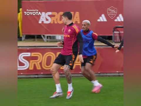 AS Roma training 23.12.2025 💛❤️ #asroma #football #seriea #calcio #roma @asroma @ToyotaItalia 