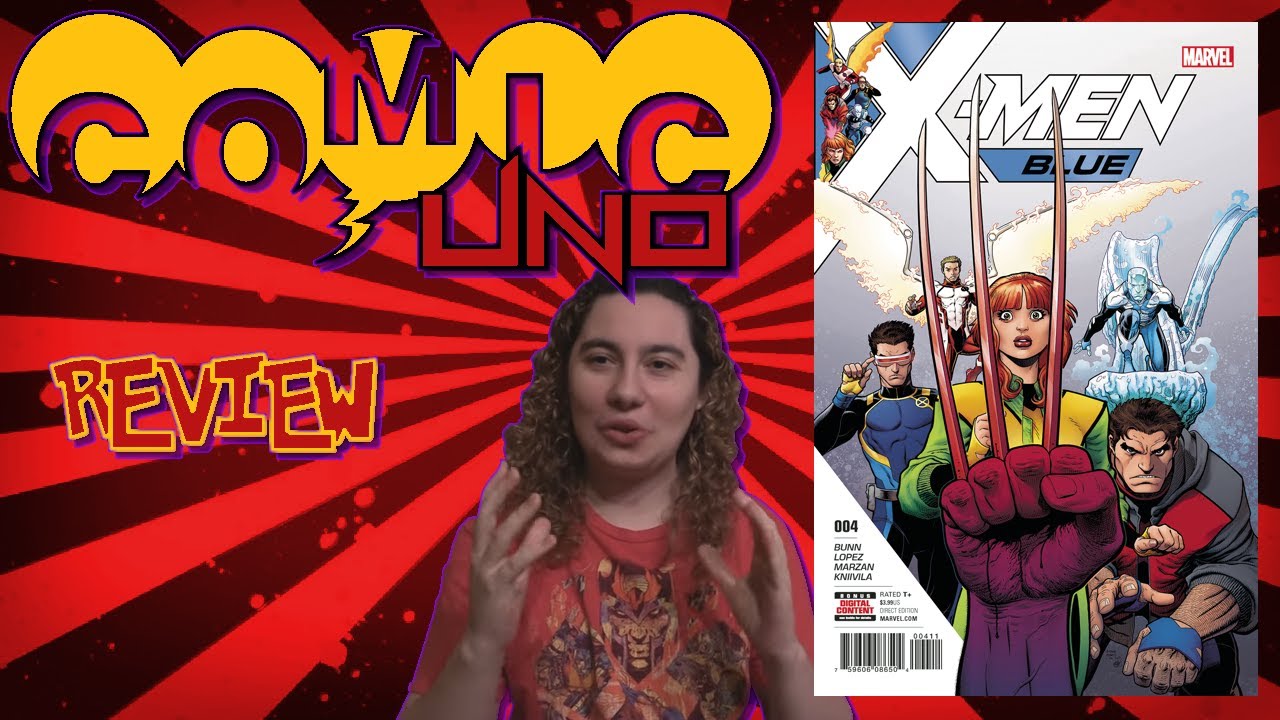 Comic Uno X-Men Blue #4 (review) - YouTube
