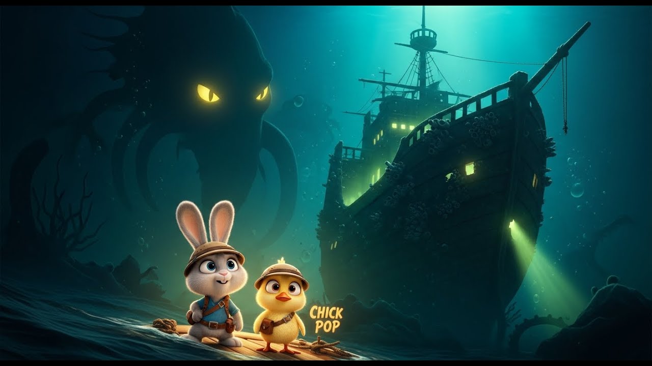 Can Bunny Hop & Chick Pop Escape The Haunted Ship & The Deep Sea ...