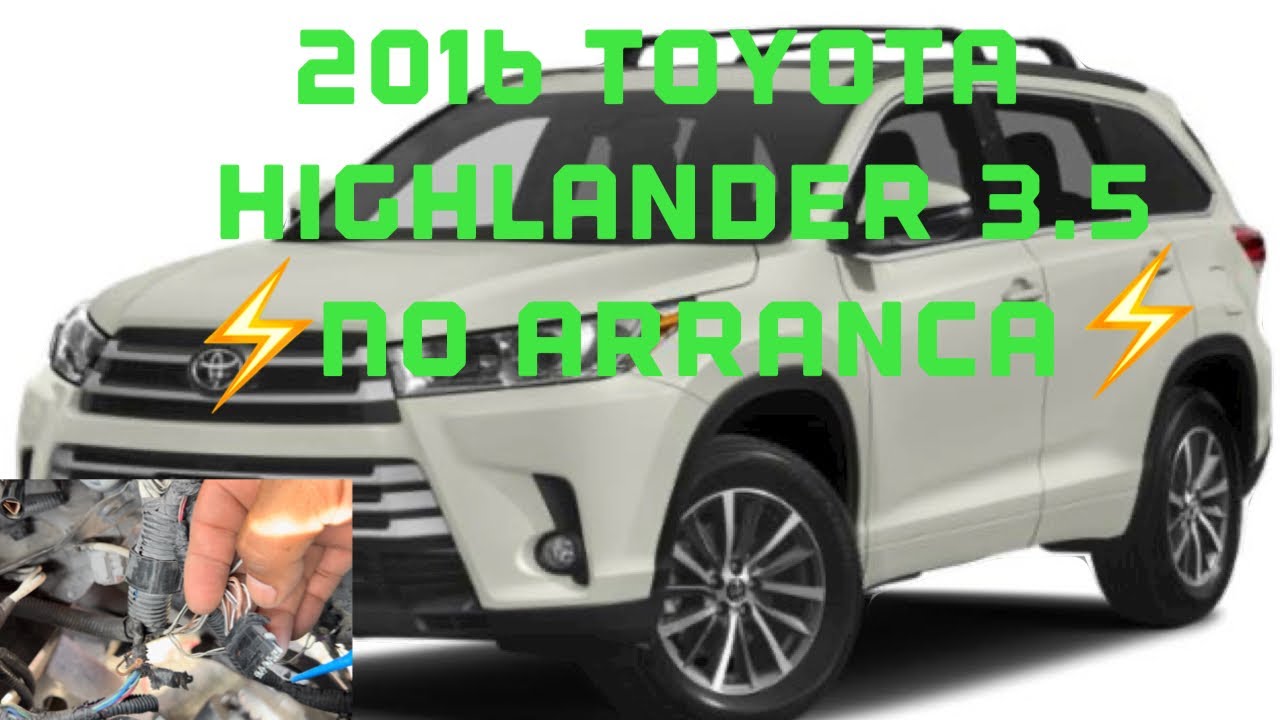 2016 Toyota haighlander 3.5 ⚡️no da marcha⚡️Le hicieron trabajo de ...