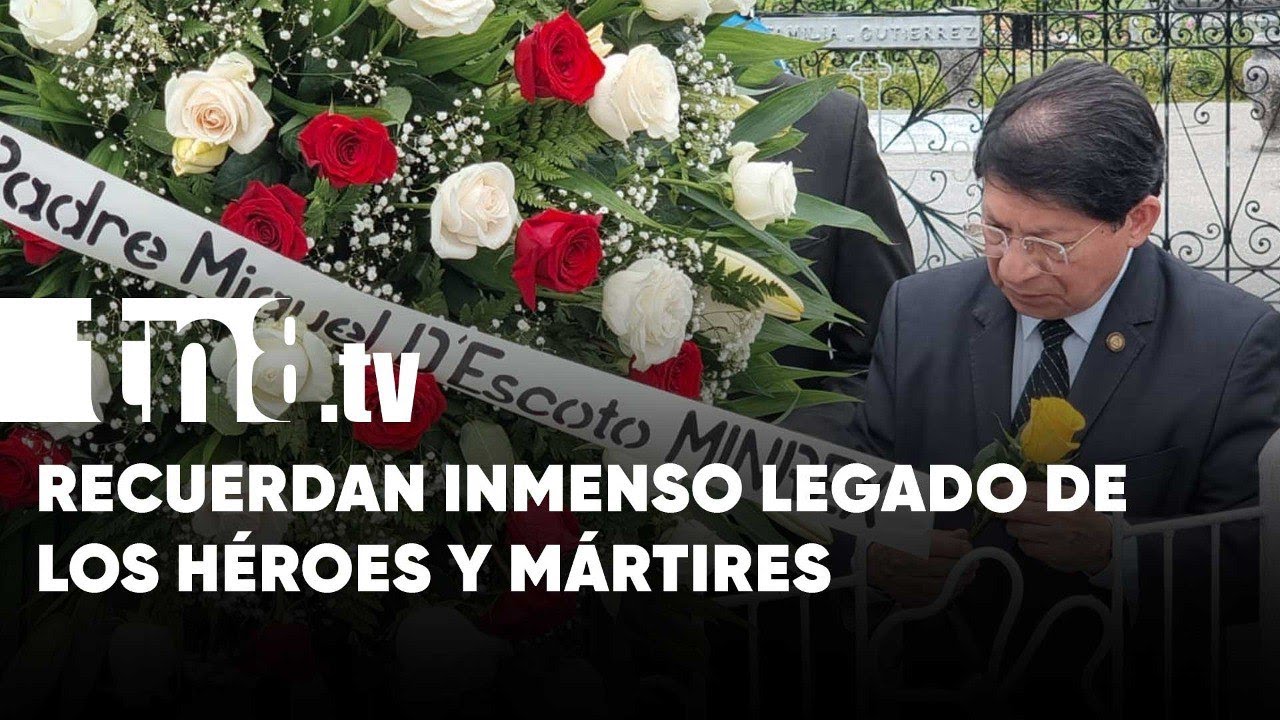 Recuerdan legado de héroes y mártires en el Cementerio General de ...