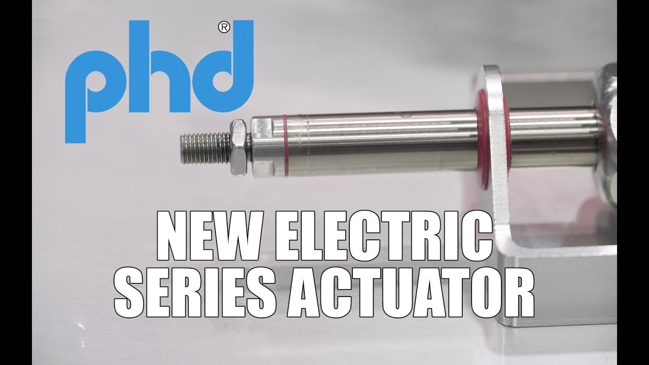 PHD Inc's New ECP Actuator at PACK Expo 2018 - YouTube