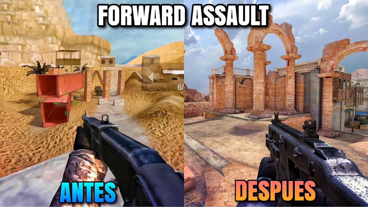 Así ha sido el cambio de Forward Assault - YouTube