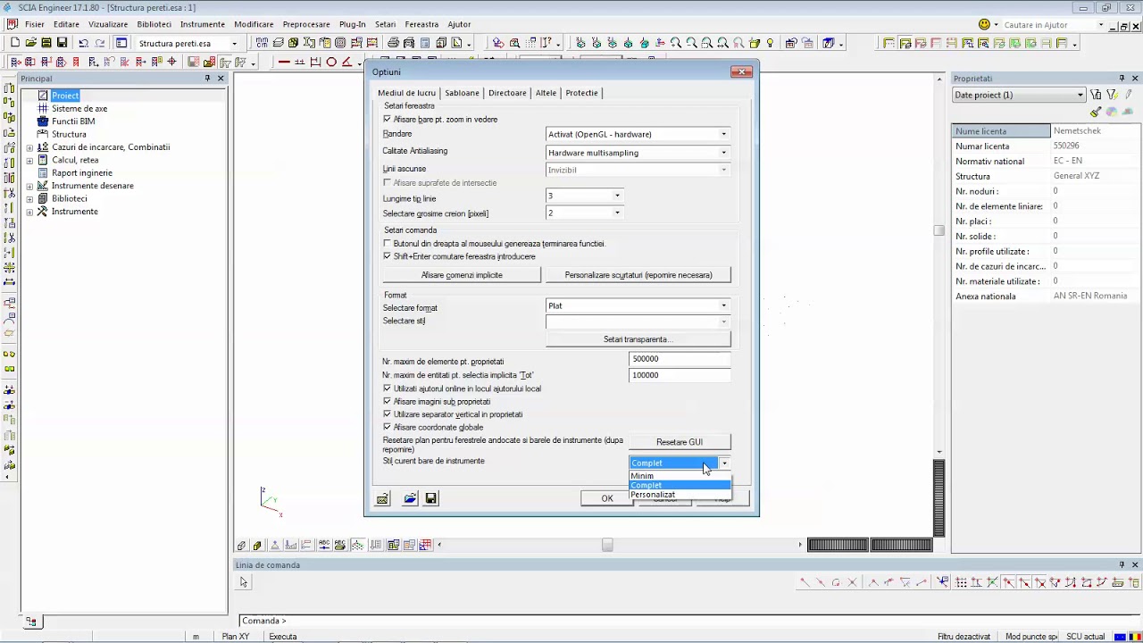 2 Optiuni si interfata - YouTube