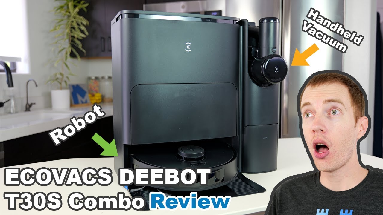 ECOVACS DEEBOT T30S Combo Review - BIG Base Station for BIG Clean? - YouTube