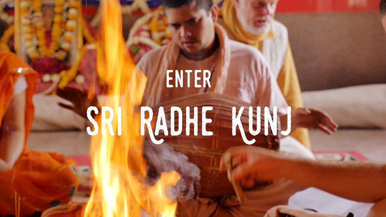 Life in an Ashram - Enter Radhe Kunj - YouTube
